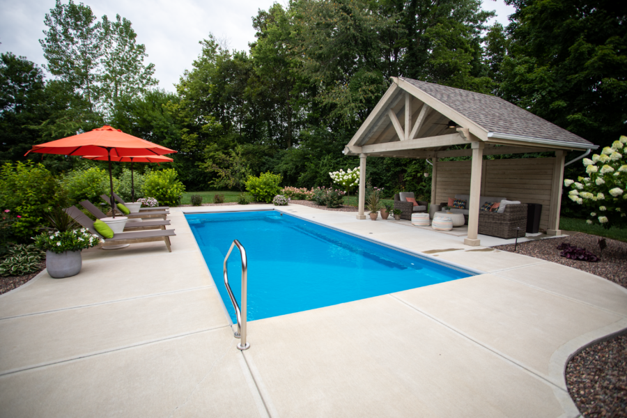 What is the smallest fiberglass pool size? | Thursday Pools